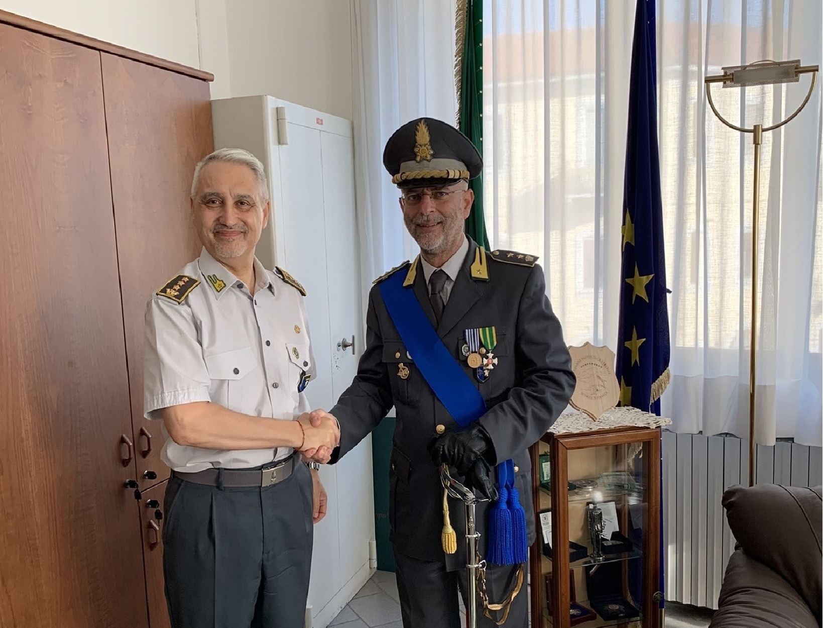 GdF: il cap. Riccardo D’Uva lascia Vercelli, gli subentra il ten. col ...